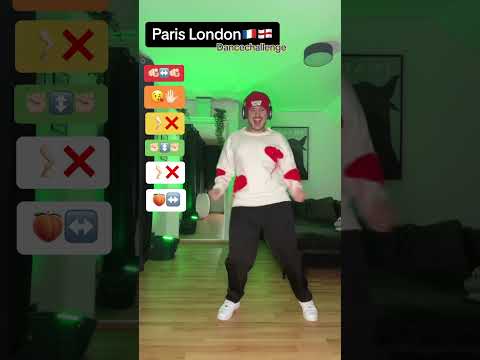 Paris London - Dancechallenge 🇫🇷🏴󠁧󠁢󠁥󠁮󠁧󠁿 #foryou #dance #tutorial