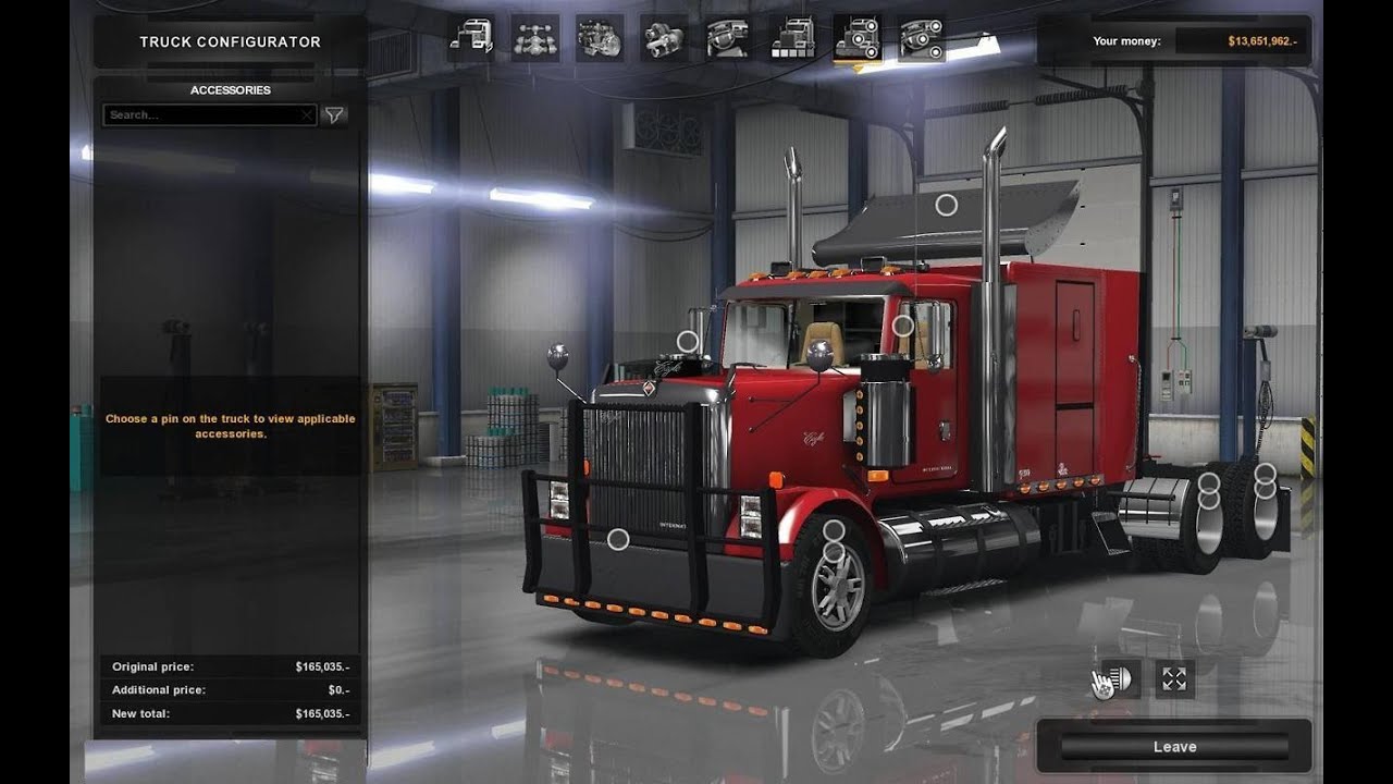 INTERNATIONAL 9300I EAGLE ATS Mod - YouTube