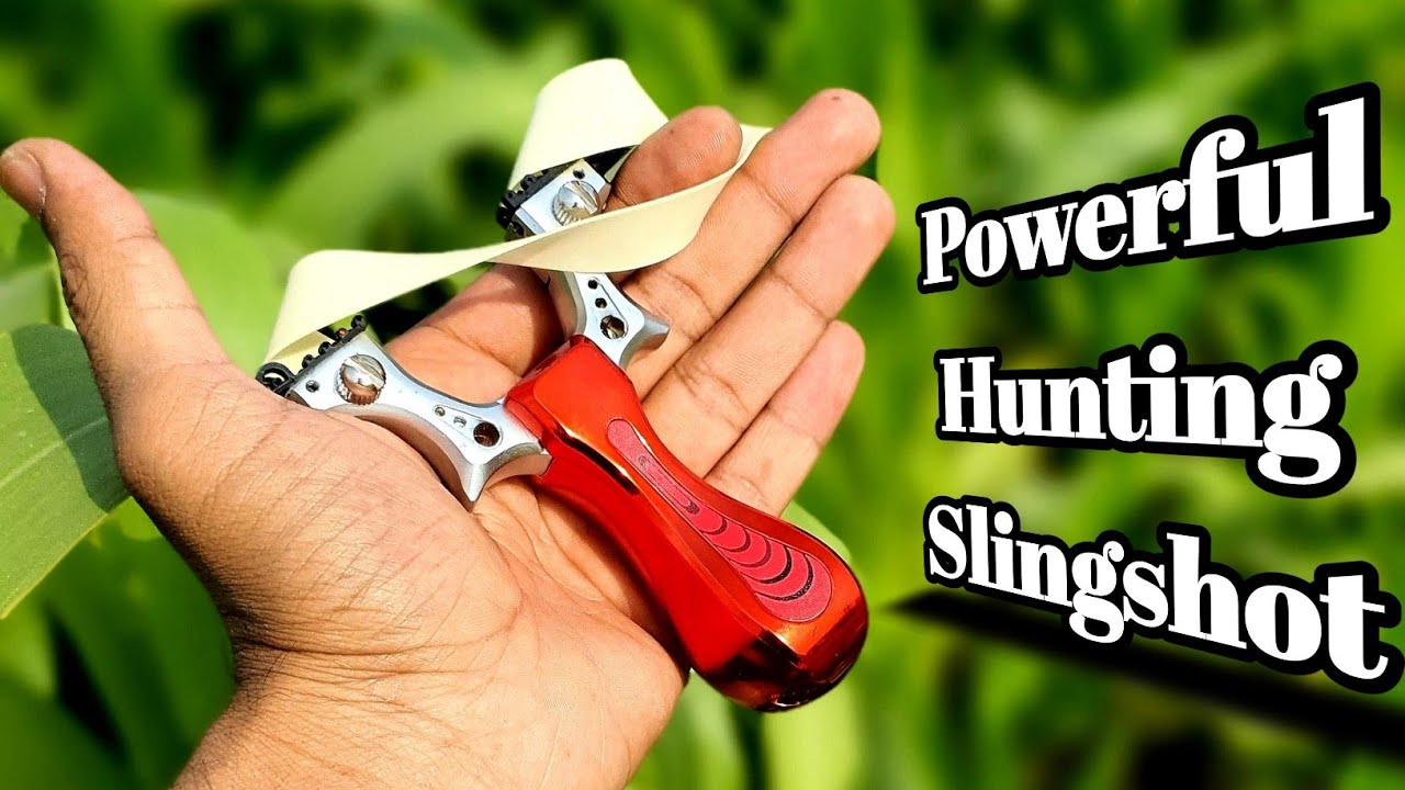Powerful Catapulet/Slingshot For Birds Hunting - YouTube
