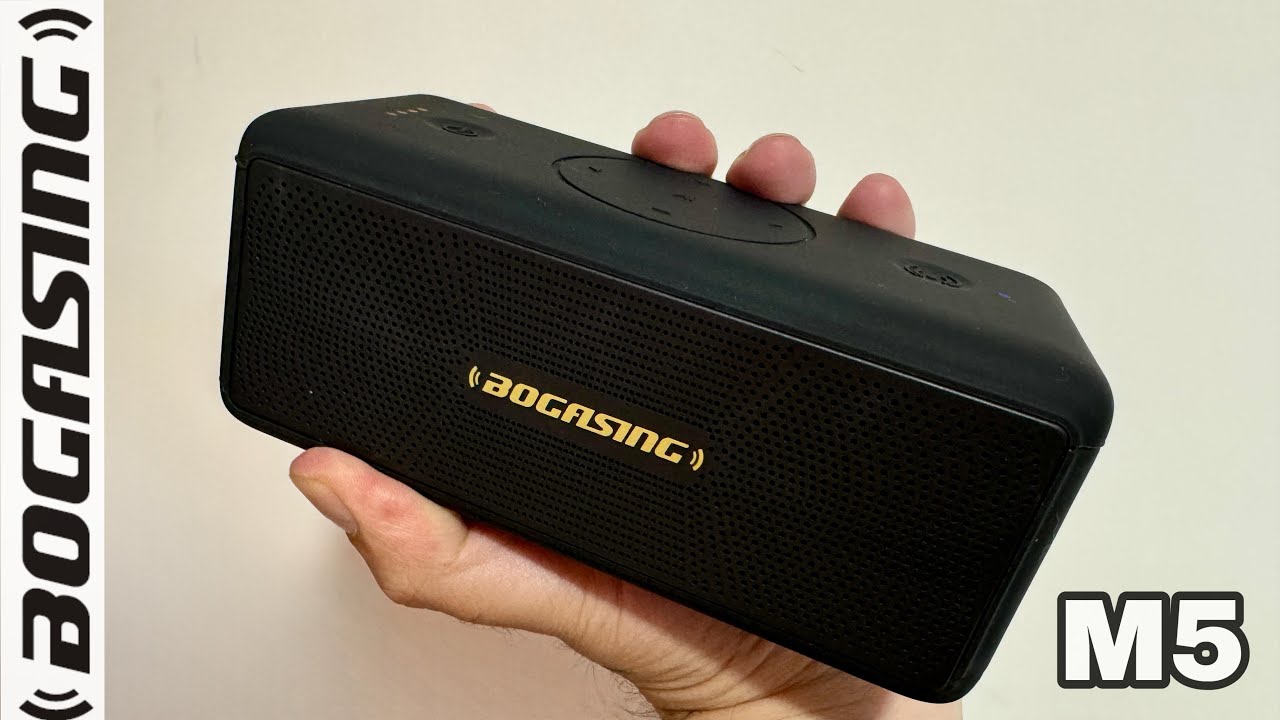 BOGASING M5 Clone Marshall Emberton II ? Bluetooth Speaker 40W with Surround Stereo Sound - YouTube