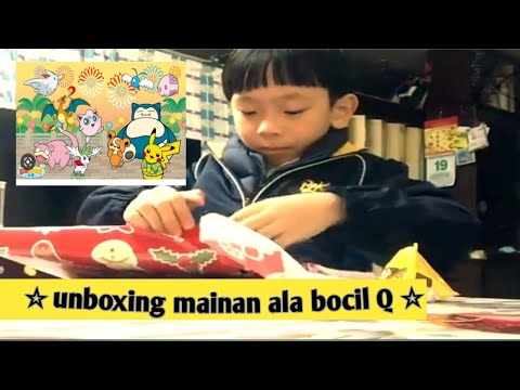 unboxing mainan ala bocil Q
