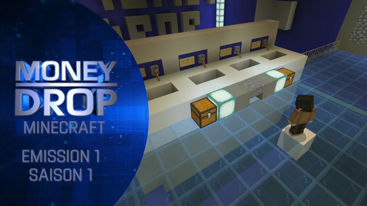 Money Drop Minecraft Saison 1 émission 1 - YouTube