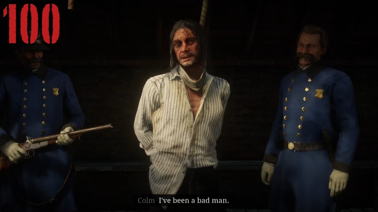 The Hanging of Colm O'Driscoll - Red Dead Redemption 2: Part 100 - YouTube