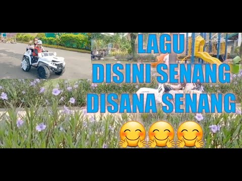 Disini Senang Disana Senang | Bermain Ditaman Bumi Wangi part2 | Lagu anak Balita indonesia#asri29