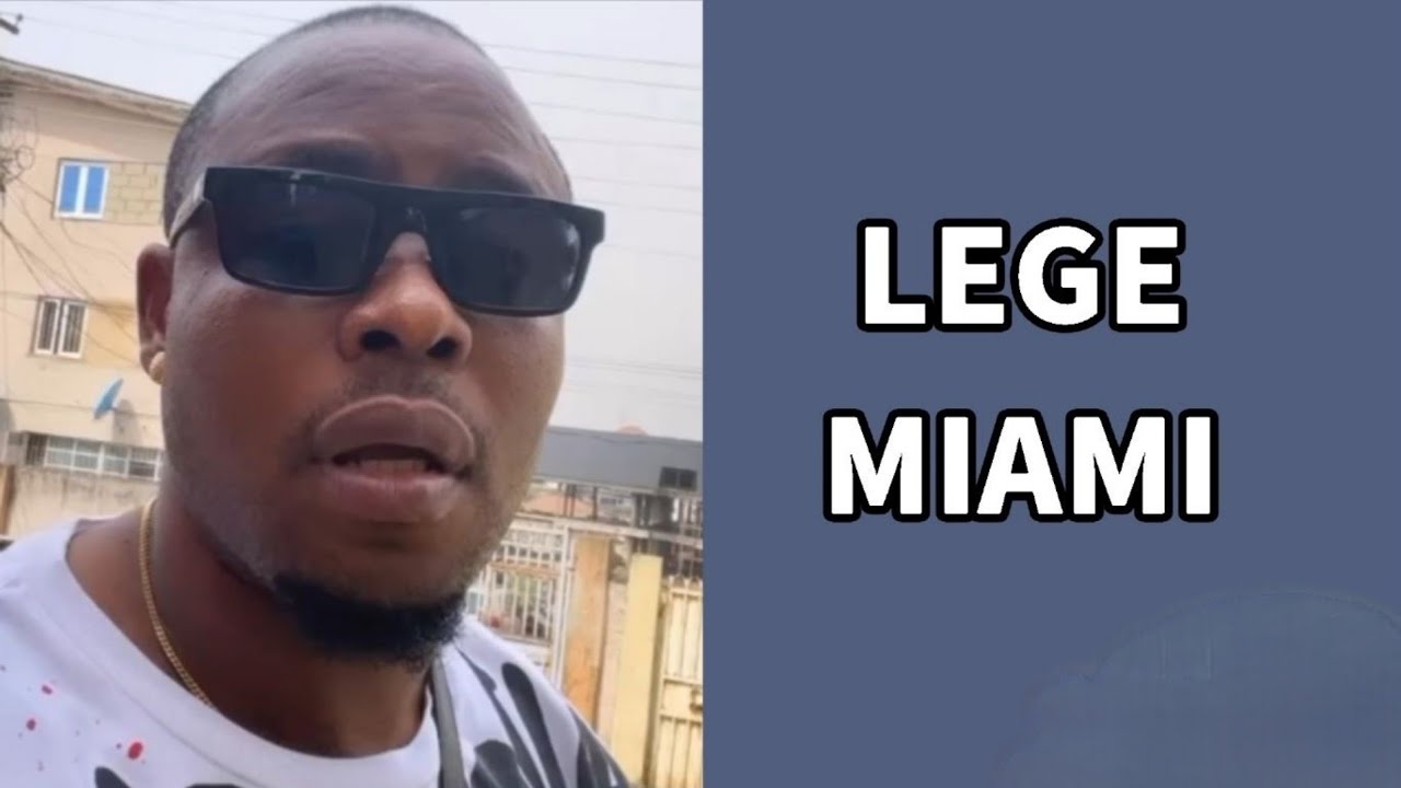 Lege Miami addressing Nigerians about the President of Nigeria. - YouTube