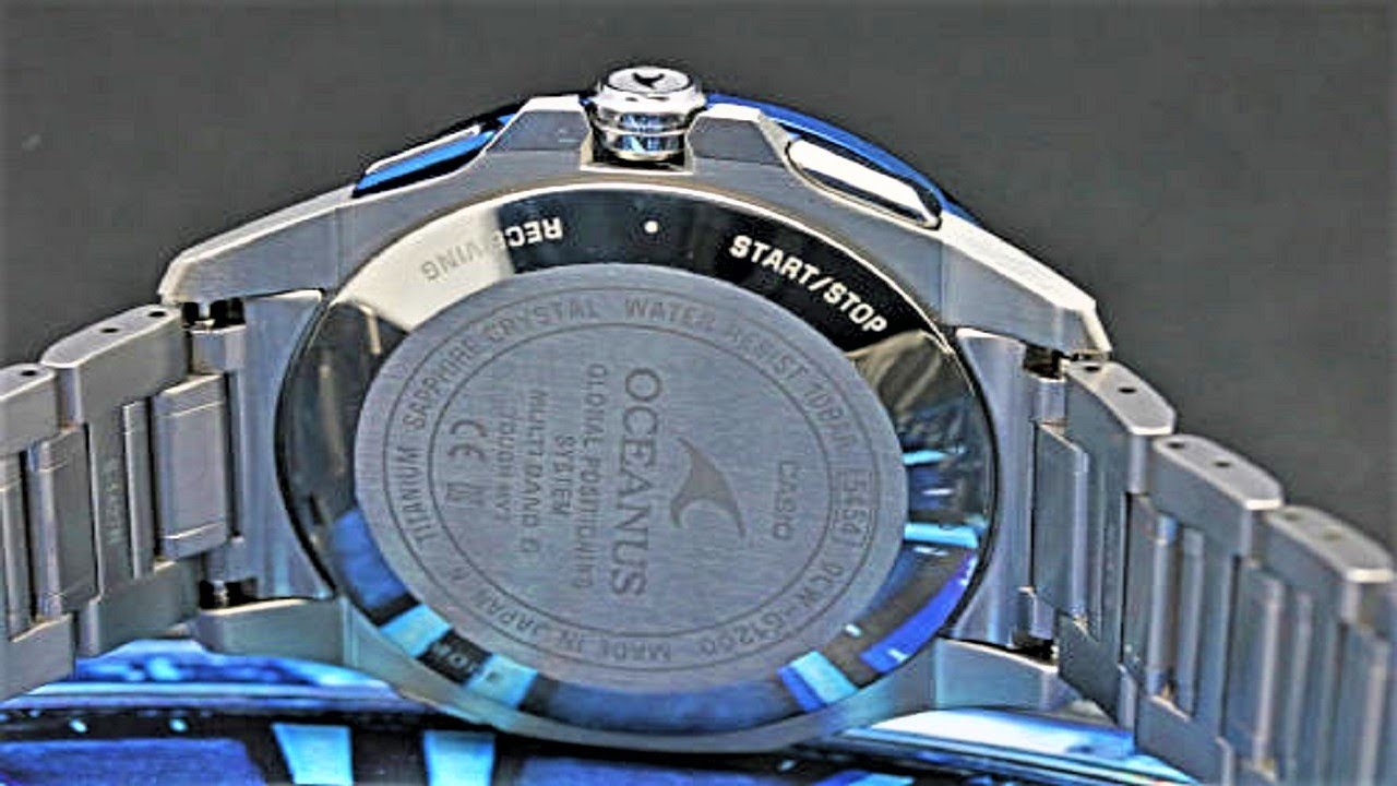 TOP 7: Best CASIO OCEANUS Watches For Men! - YouTube