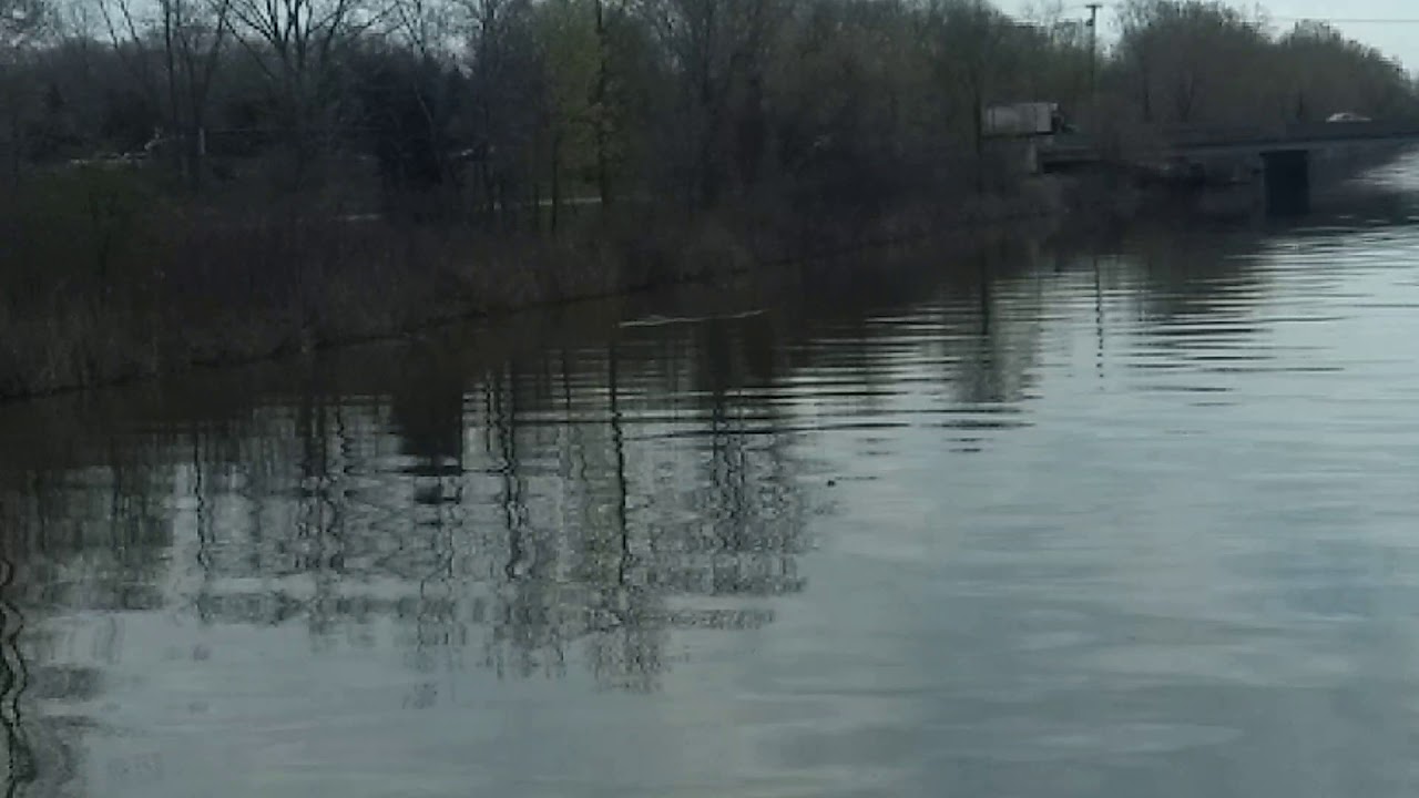 Clinton River Spillway Michigan - YouTube