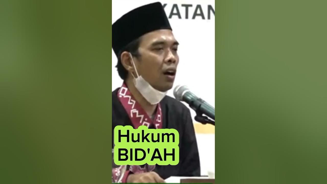 Hukum BID'AH - YouTube