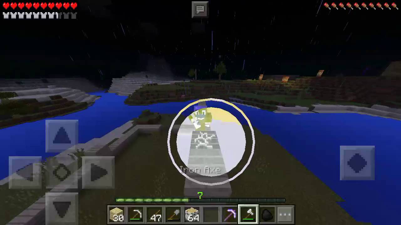 Am făcut o casa cu third person view MINECRAFT POCKET EDITION - YouTube