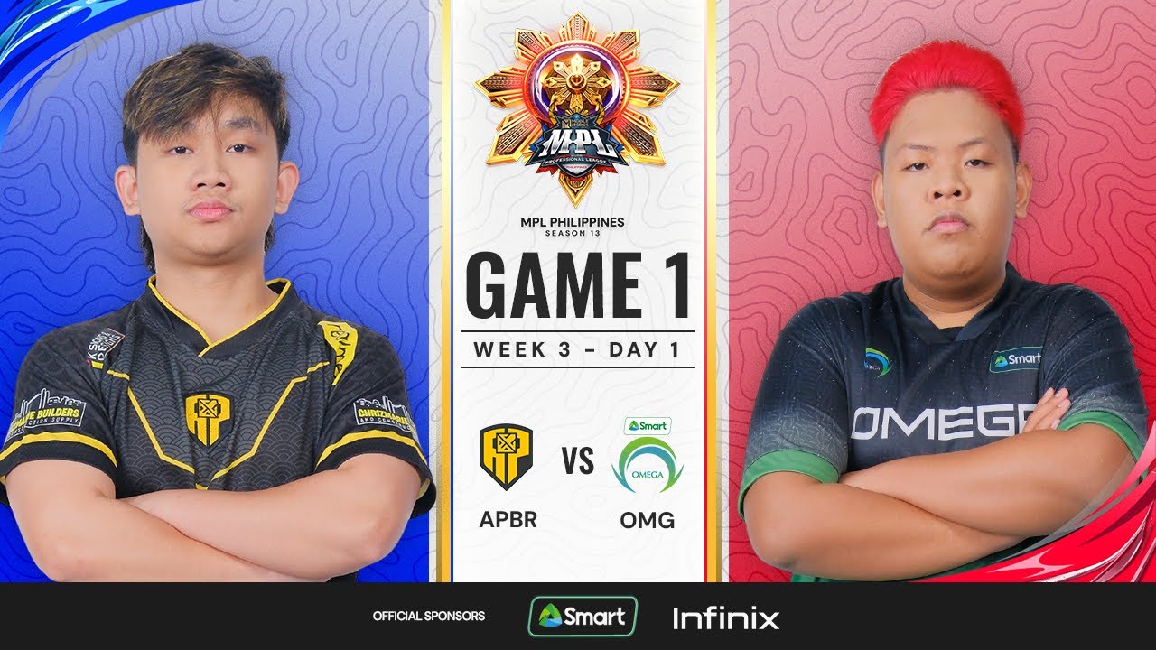 MPL PH S13 - W3D1 - APBR vs OMG - GAME 1 - YouTube