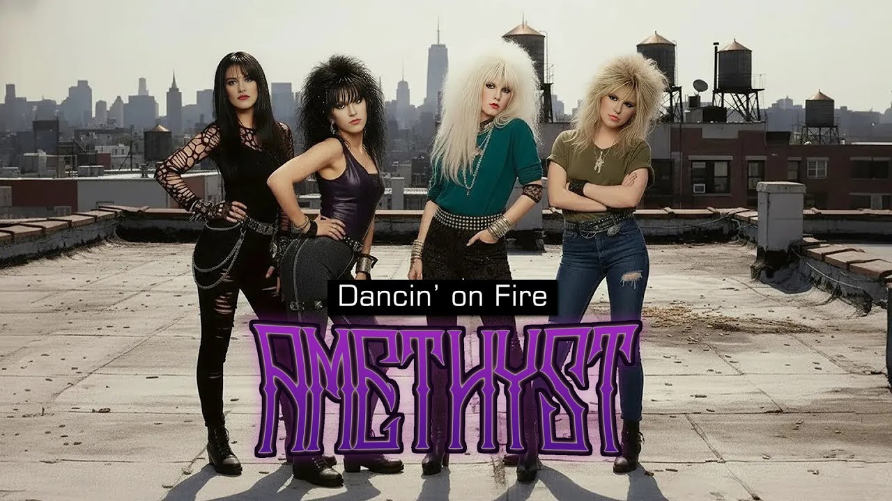 Amethyst [SPECIAL] - Dancin' on Fire | 80s Glam Rock Nostalgia ...