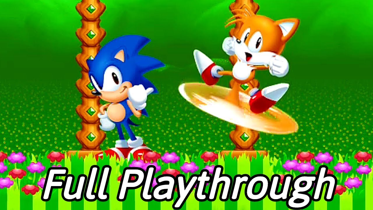 Sonic 2 HD Full Playthrough (1080p 60fps) - YouTube
