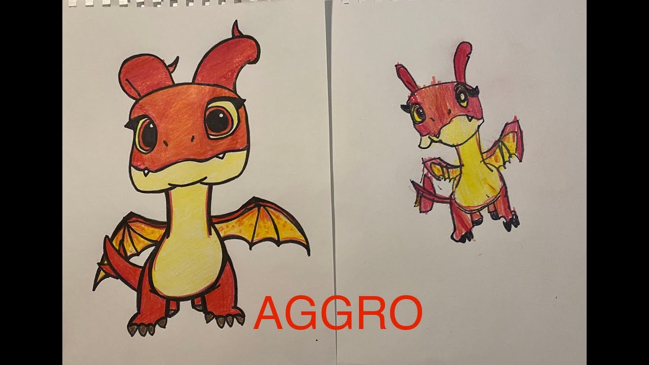 Learn to draw Aggro - YouTube