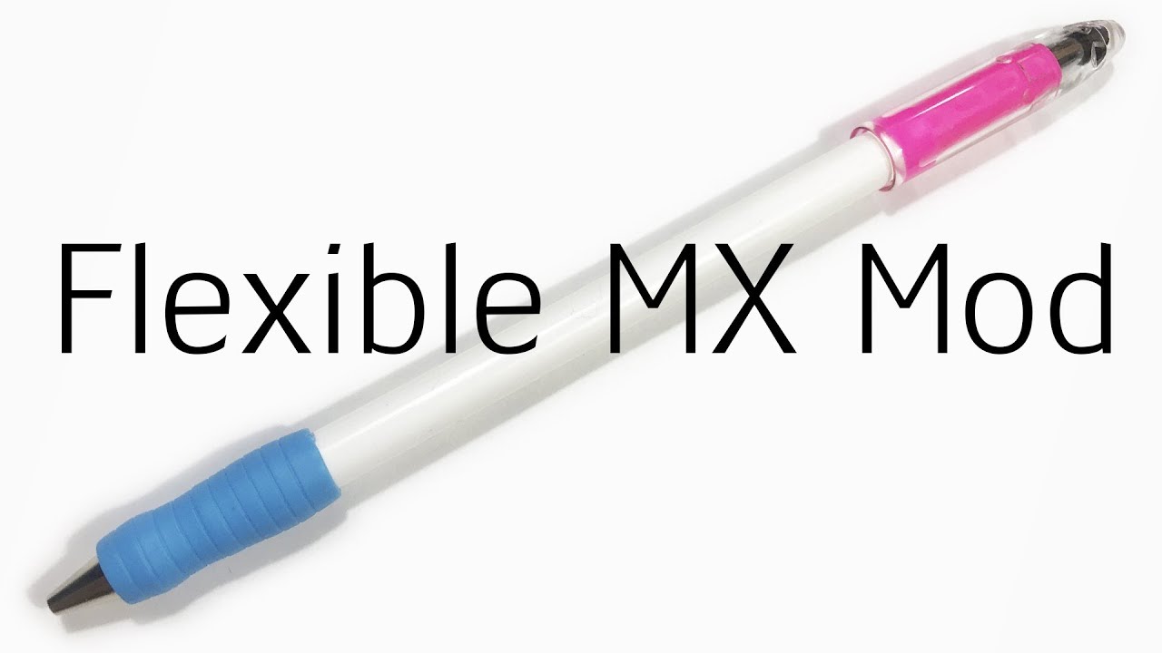 How to Make Flexible MX Mod : : Pen Modding Tutorial - YouTube