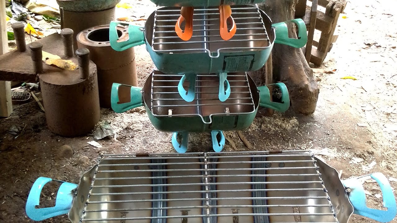 DIY ihawan/Grill paano gawin gamit Ang freon tank#sLimah'joe tv#ihawan# ...