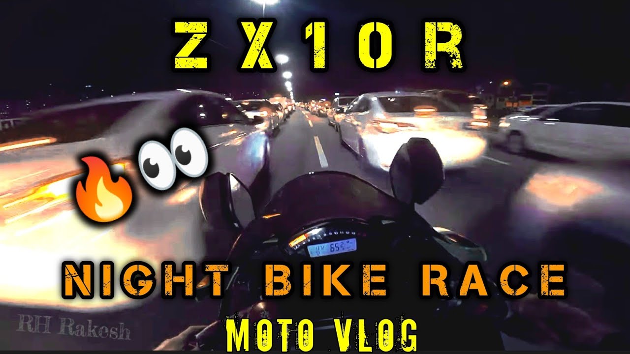 Zx10r Super Honeycomb Edition Top Speed | night ride video zx10r ...
