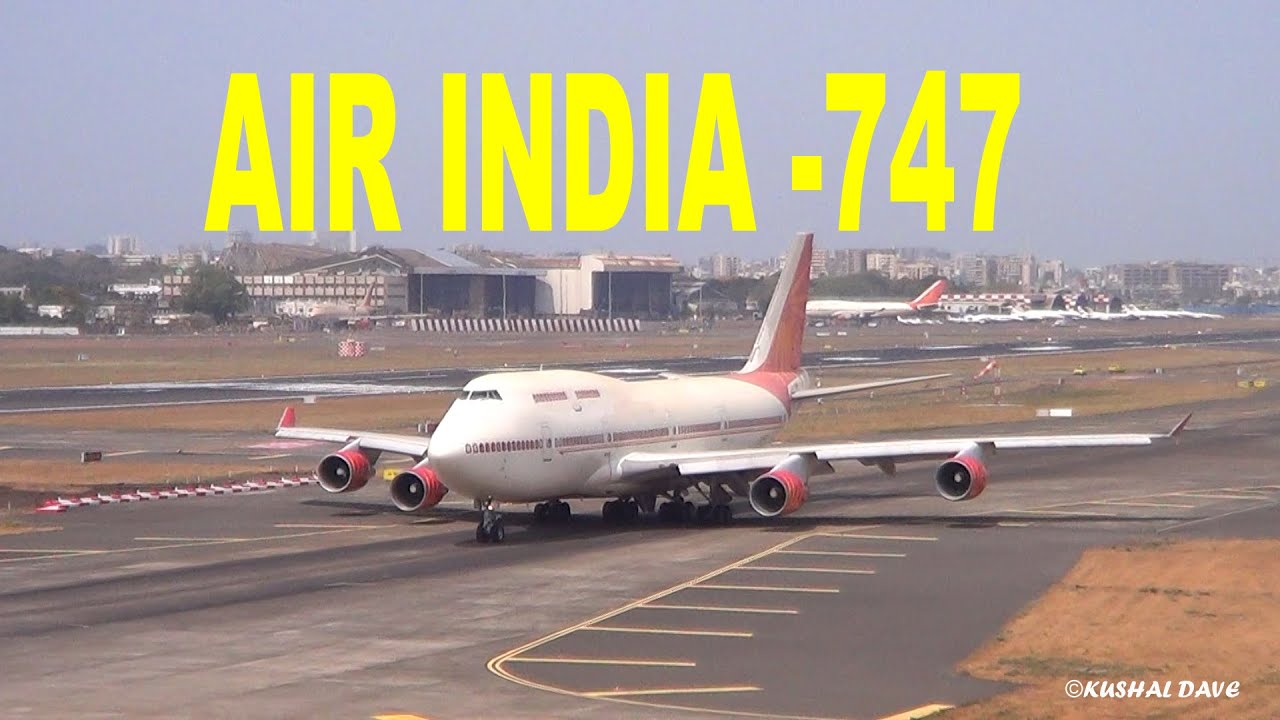 Year Ago Air India Boeing 747(VT-EVA) Left India with Wing Wave ...