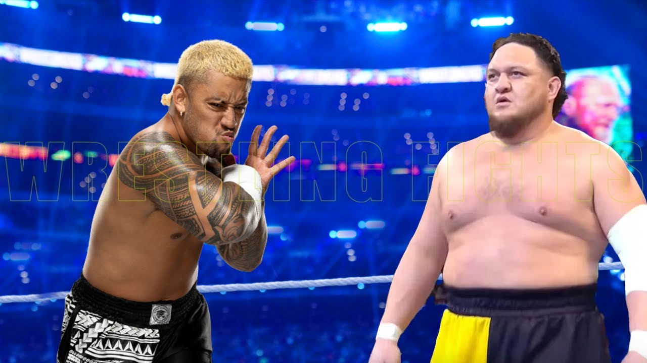 Solo Sikoa vs Samoa Joe Match wrestling Fights - YouTube