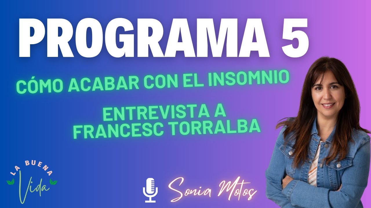 😴🙏 Acabar con el insomnio y entrevista sobre la vida y la existencia a Francesc Torralba ...