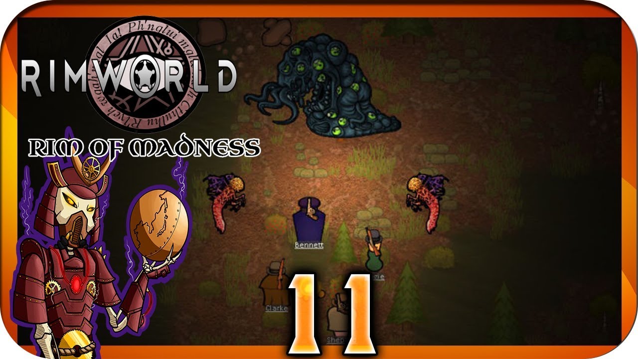 RIMWORLD: Call of Cthulhu Let's Play | 11 | Demonic Invasion | - YouTube