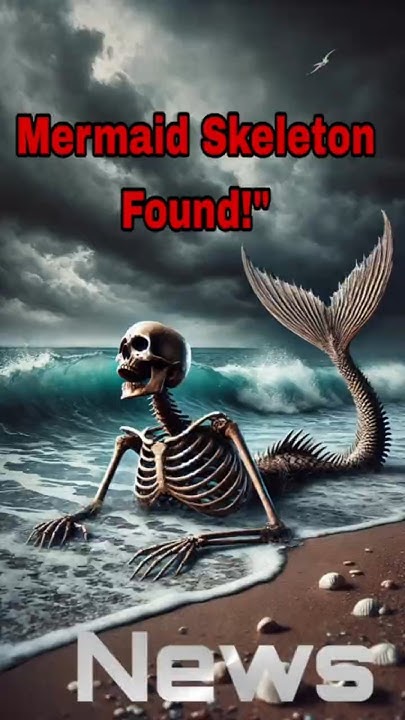 Mermaid Skeleton Found on Beach! Shocking Discovery | Real or Hoax? - YouTube