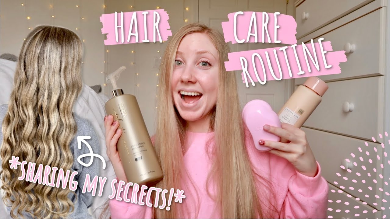 MY HAIR CARE ROUTINE ~and sharing my secrets~ | How I got my hair LONG ...