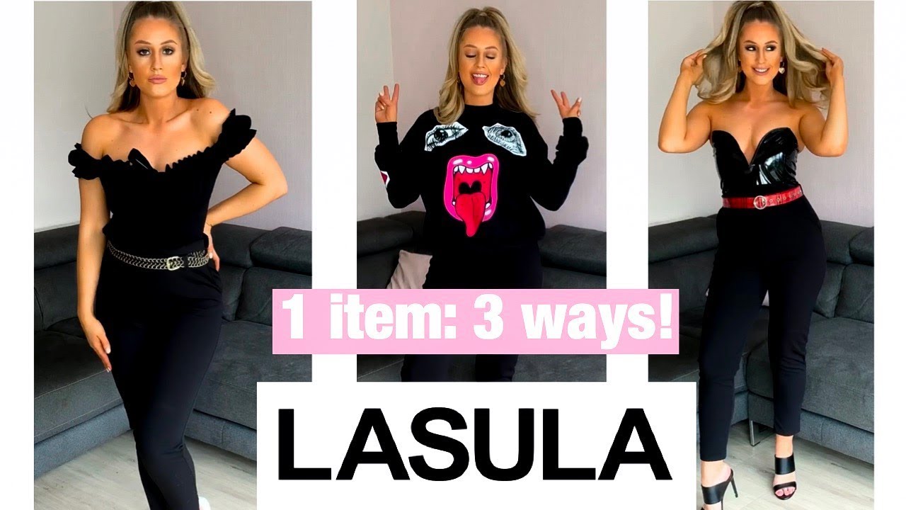 ONE ITEM: THREE DIFFERENT WAYS WITH LASULA - YouTube