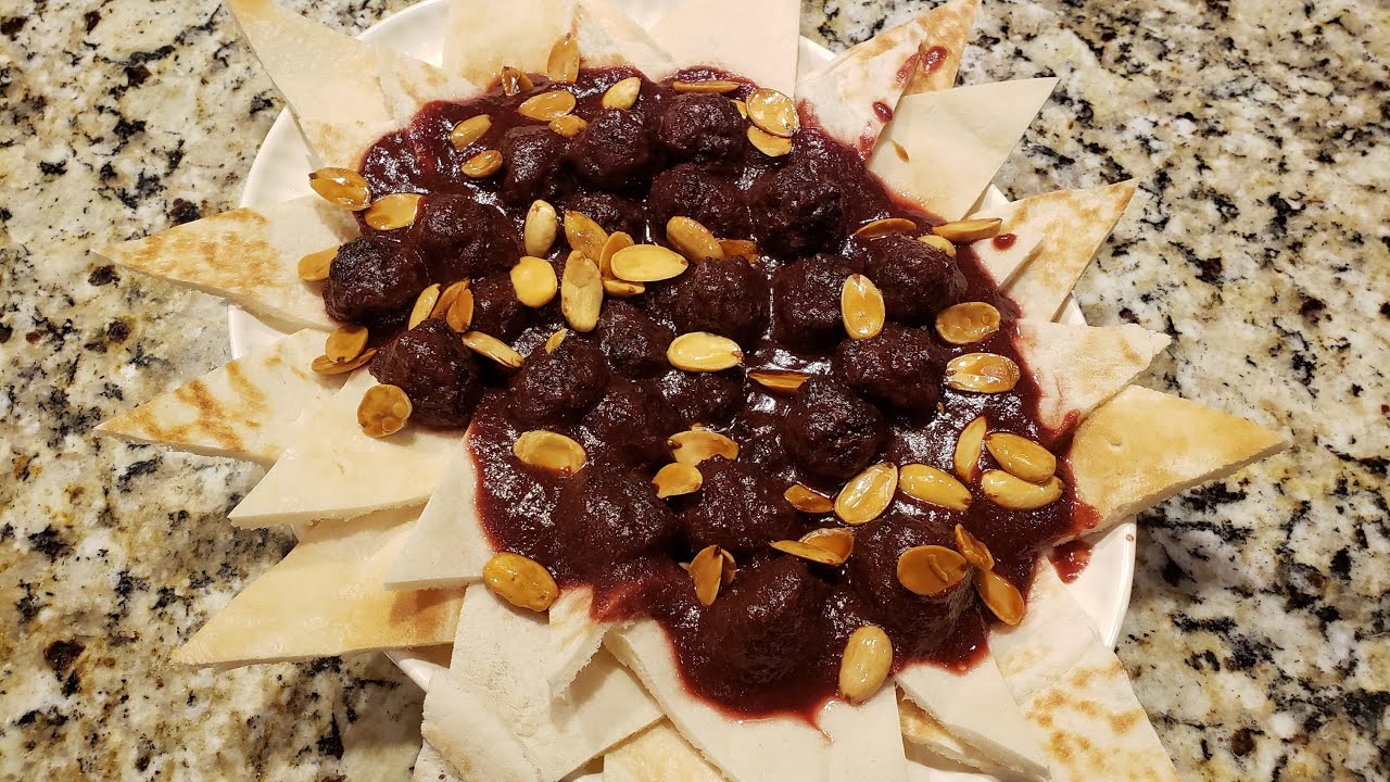 Meatballs in Sour Cherry Sauce 🍒 Syrian Cuisine ( Aleppo) لحمة بالكرز ...