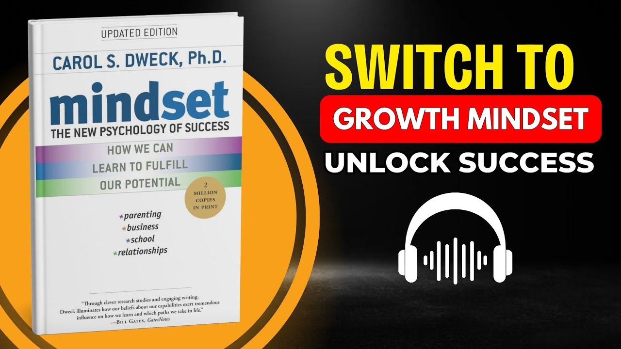 Mindset by Carol Dweck: Unlock the Power of Growth | Audiobook Summary ...