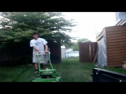 1979 Lawn-Boy 5269G and 1998 Weed Eater XT600 in Action - YouTube