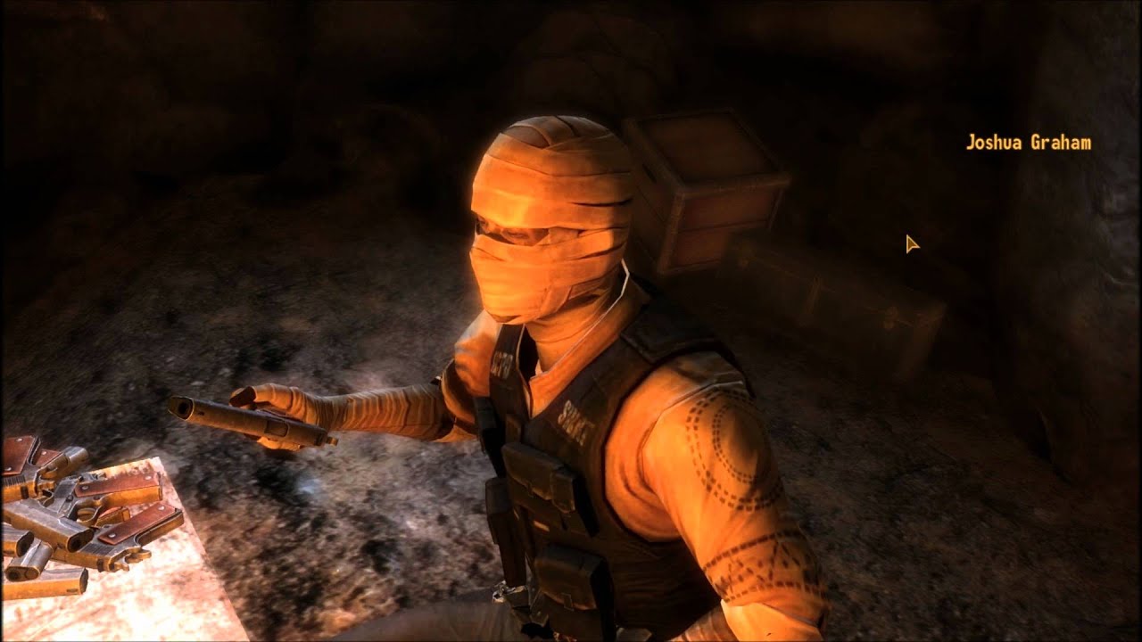 Fallout New Vegas Honest Hearts Joshua in Angel's Cave and Follows ...