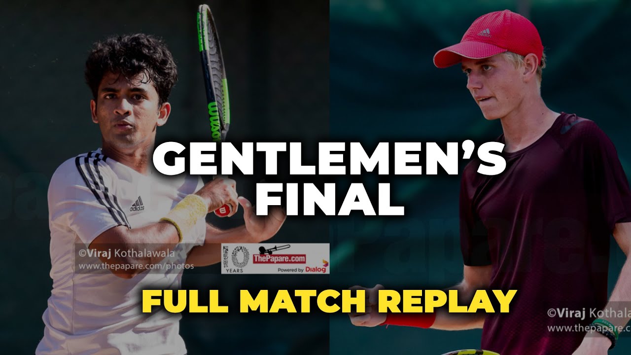 Luca Knese vs Vibuda Wijebandara - Gentlemen's Final | SSC Open 2021 ...