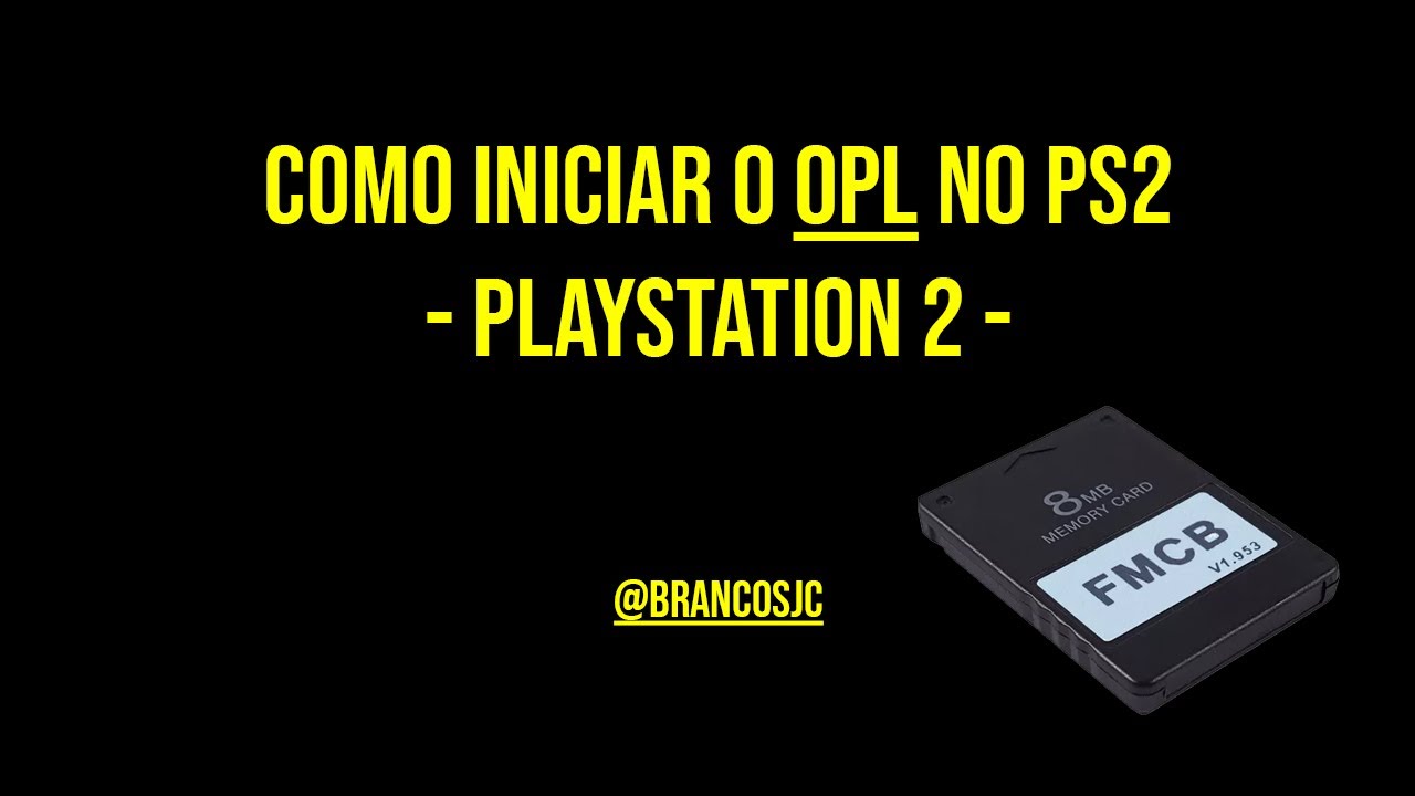Como abrir o OPL e carregar os jogos do HD externo #ps2 #opl #hd - YouTube