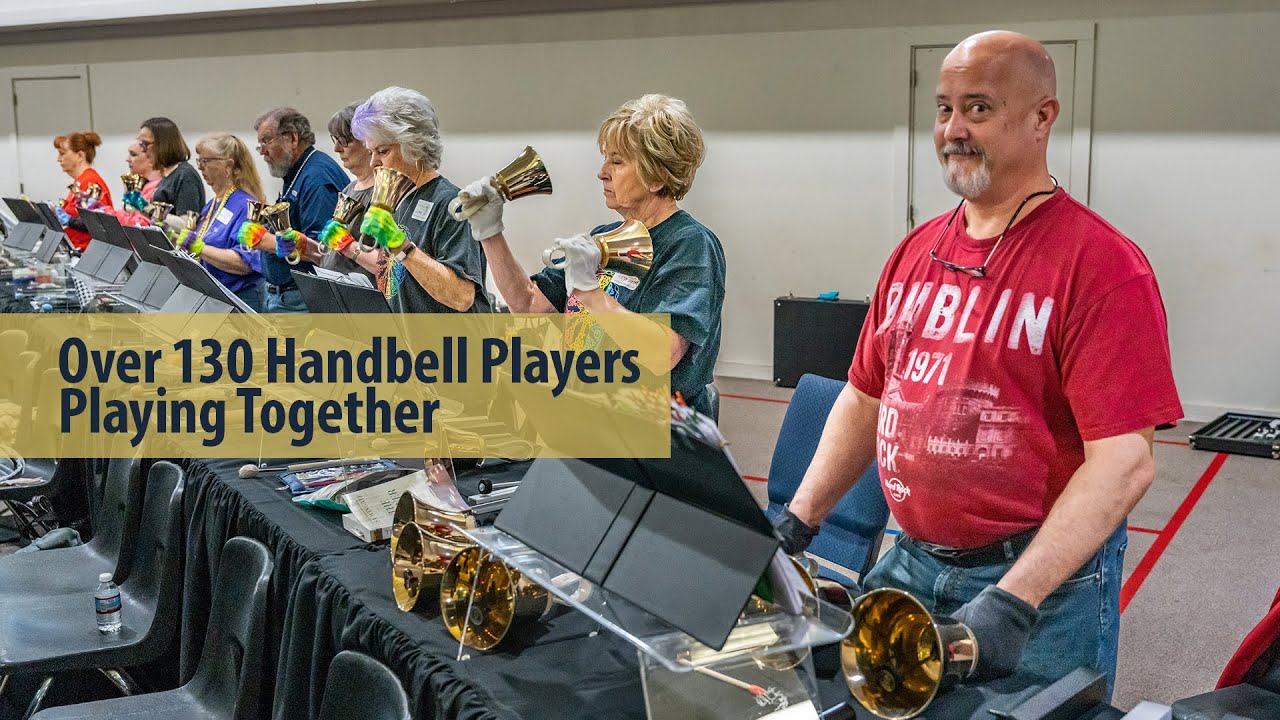 "Ride On, Ride On In Majesty" Performed by Over 130 Handbell Players ...
