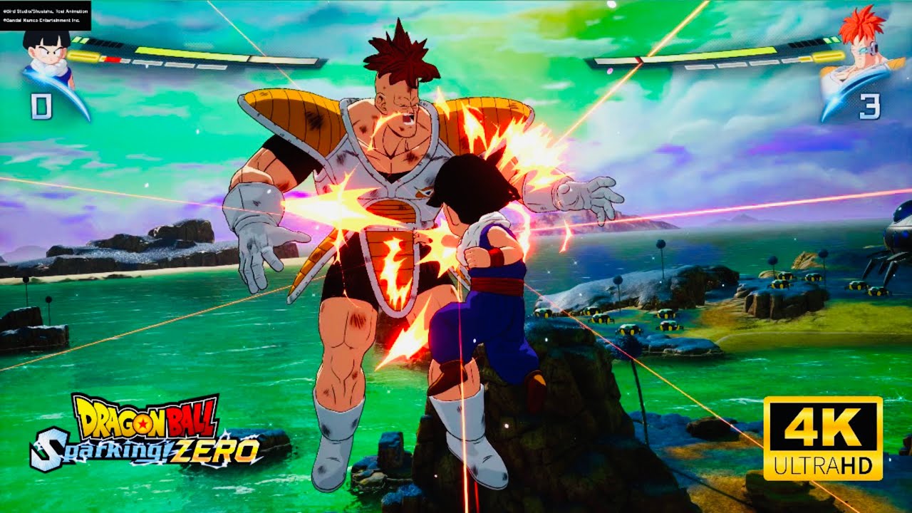 Dragón Ball Sparking Zero | Kid Gohan vs Recoome | UHD 4K 60fps | # ...
