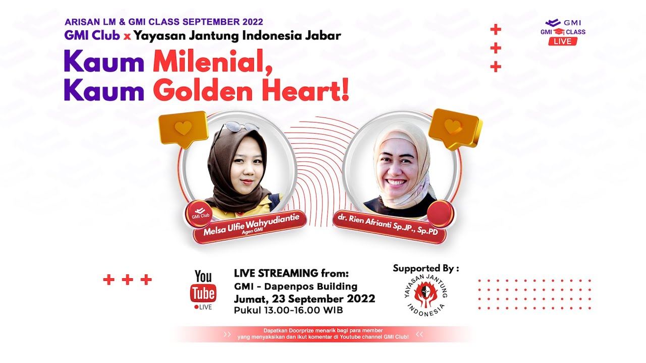 Arisan September 2022 | GMI Club x Yayasan Jantung Indonesia Jabar ...