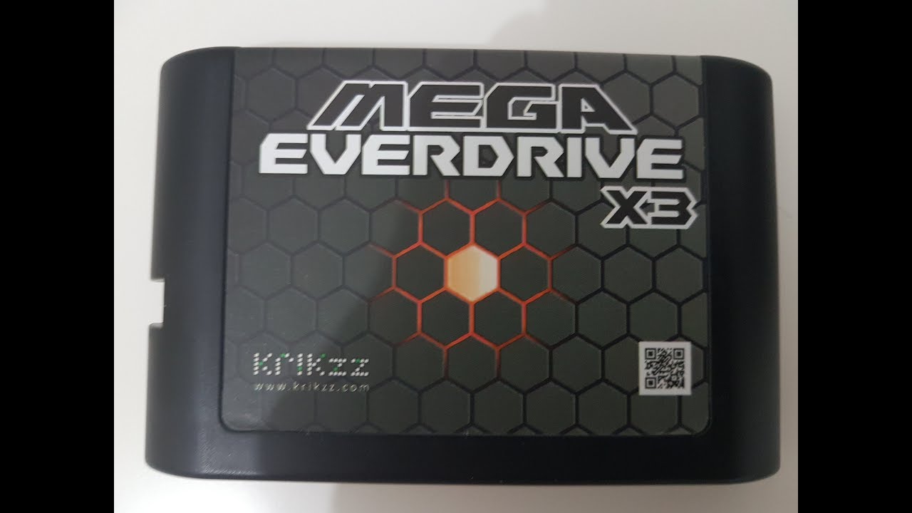 Everdrive X3 no novo Mega Drive Tectoy - YouTube