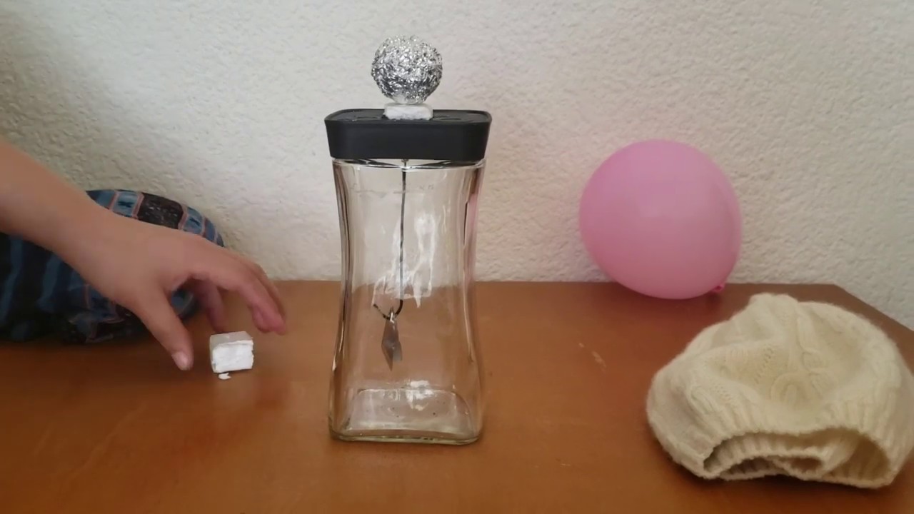 Como Funciona El Electroscopio Casero - slipingamapa