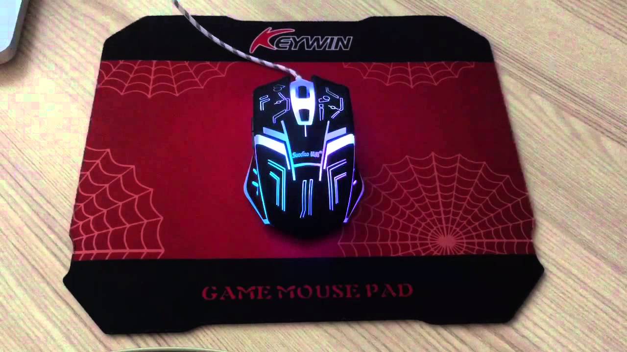 MULTI-COLORS LED LIGHT UP MOUSE - YouTube