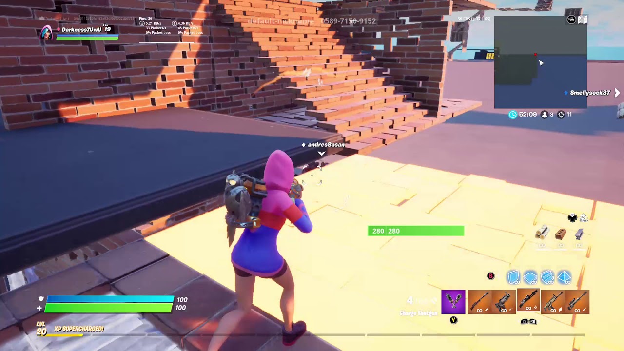 fortnite 1v2 funny quick scope at end - YouTube