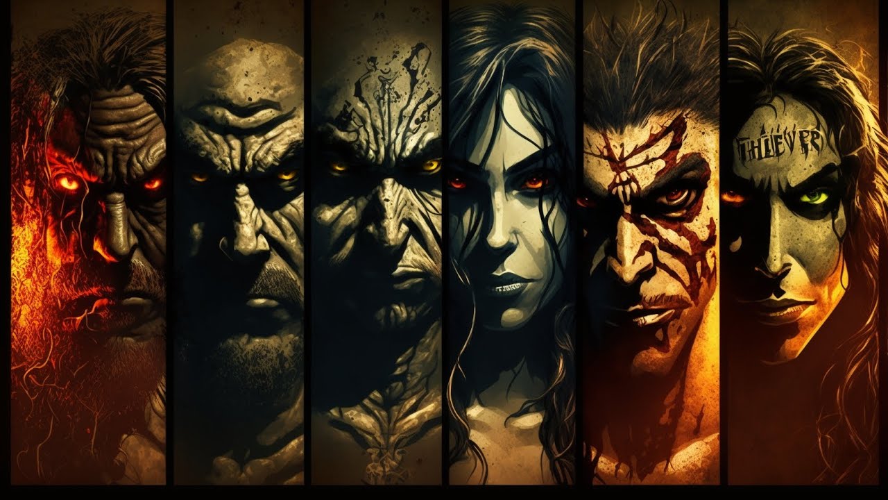 seven deadly sins as humans (ai created) #religion #bible #human #aiart ...