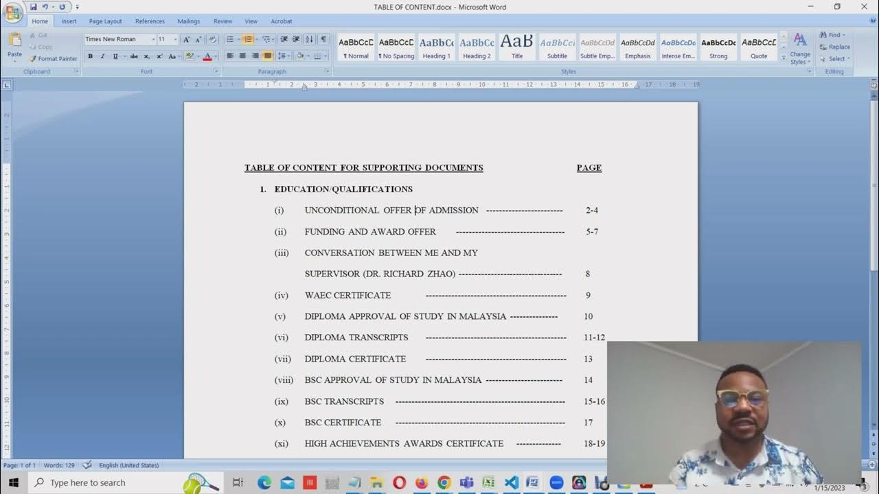 CLICKABLE TABLE OF CONTENT IN ADOBE ACROBAT - YouTube
