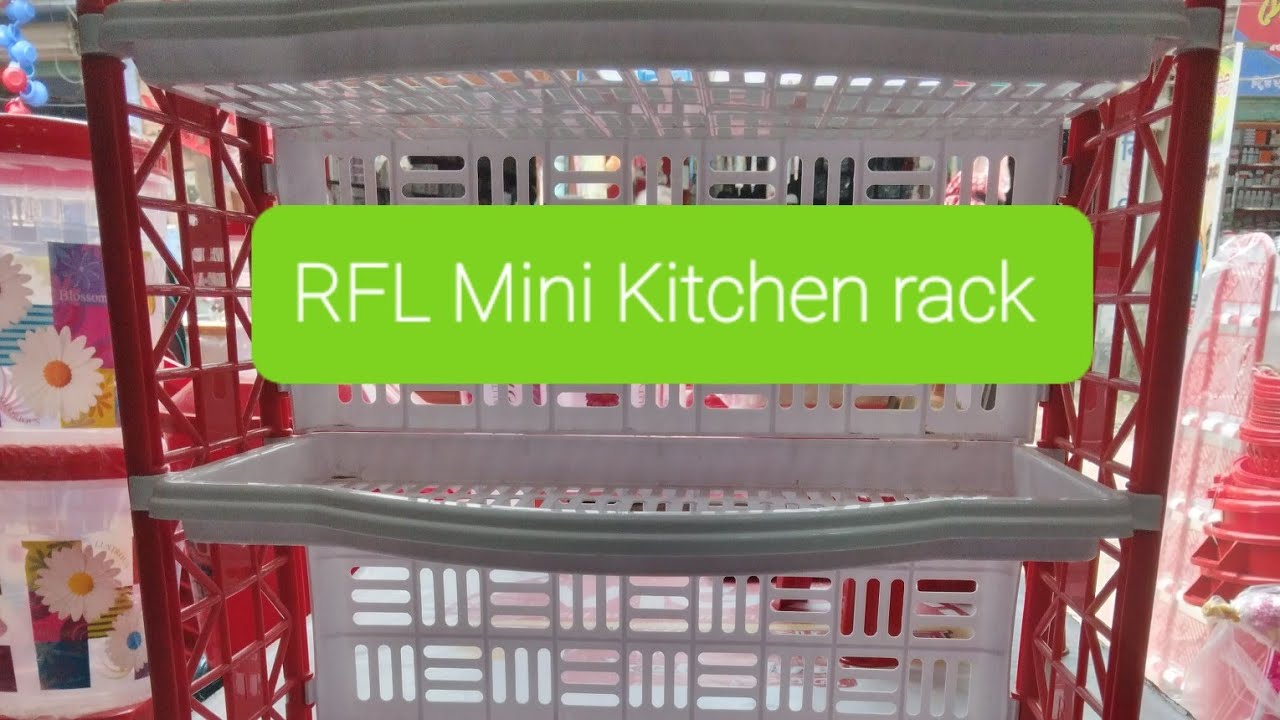 RFL Mini Kitchen rack New Design _ RFL Mini Kitchen Rack setting - YouTube