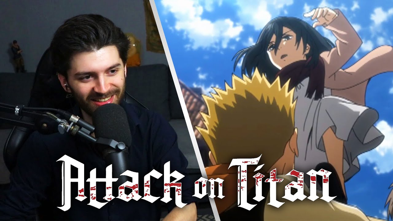 Attack on Titan 2x08 Reaction "The Hunters" - YouTube