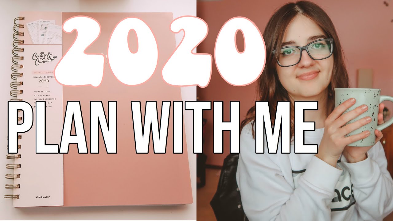 PLAN WITH ME | How I Set Up My New 2020 Planner! - YouTube