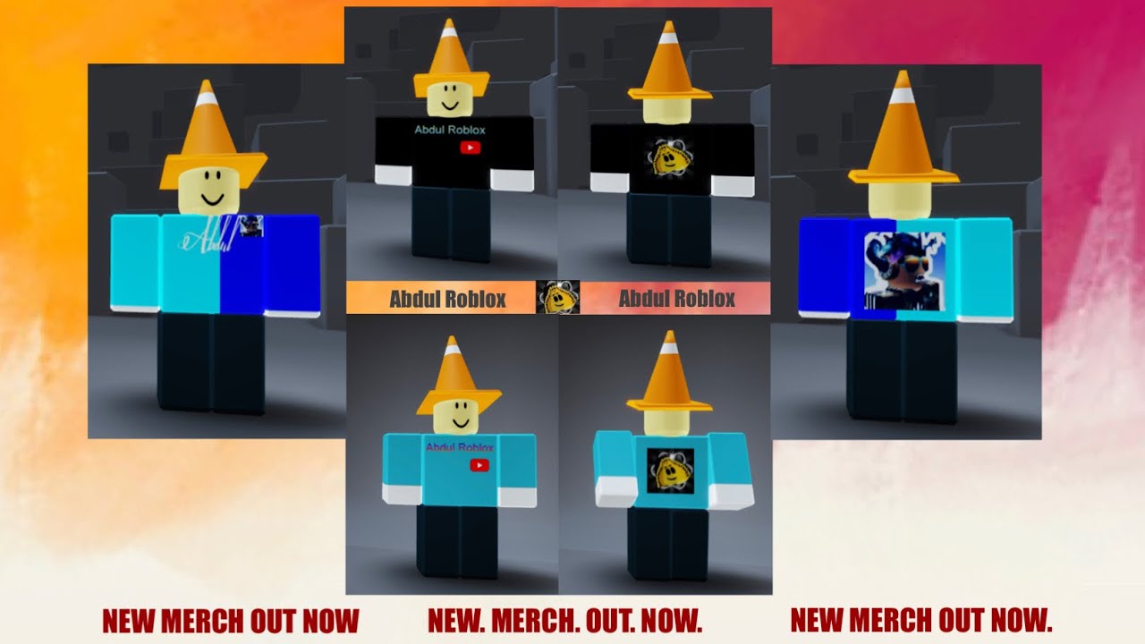 New Abdul Roblox Merchandise Out Now - ROBLOX Realtime YouTube Live ...