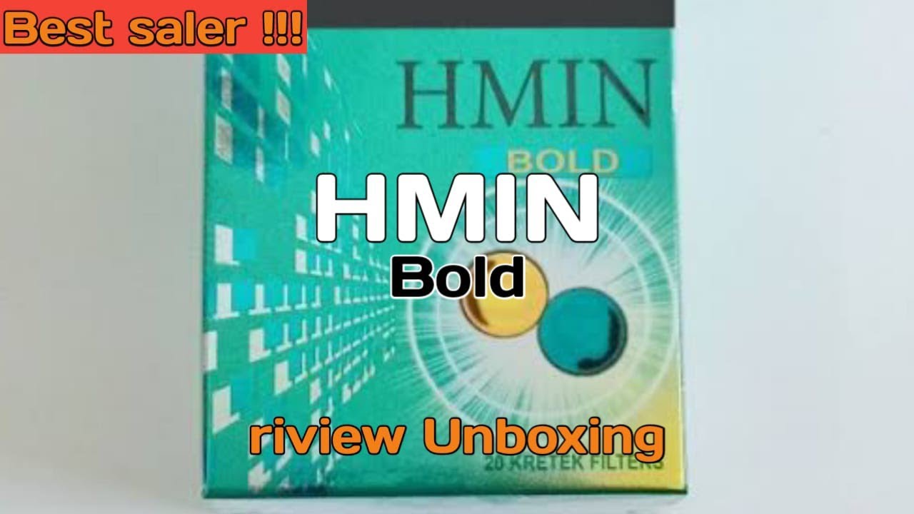 Rokok HMIN bold , rasa mantap dan segar - YouTube