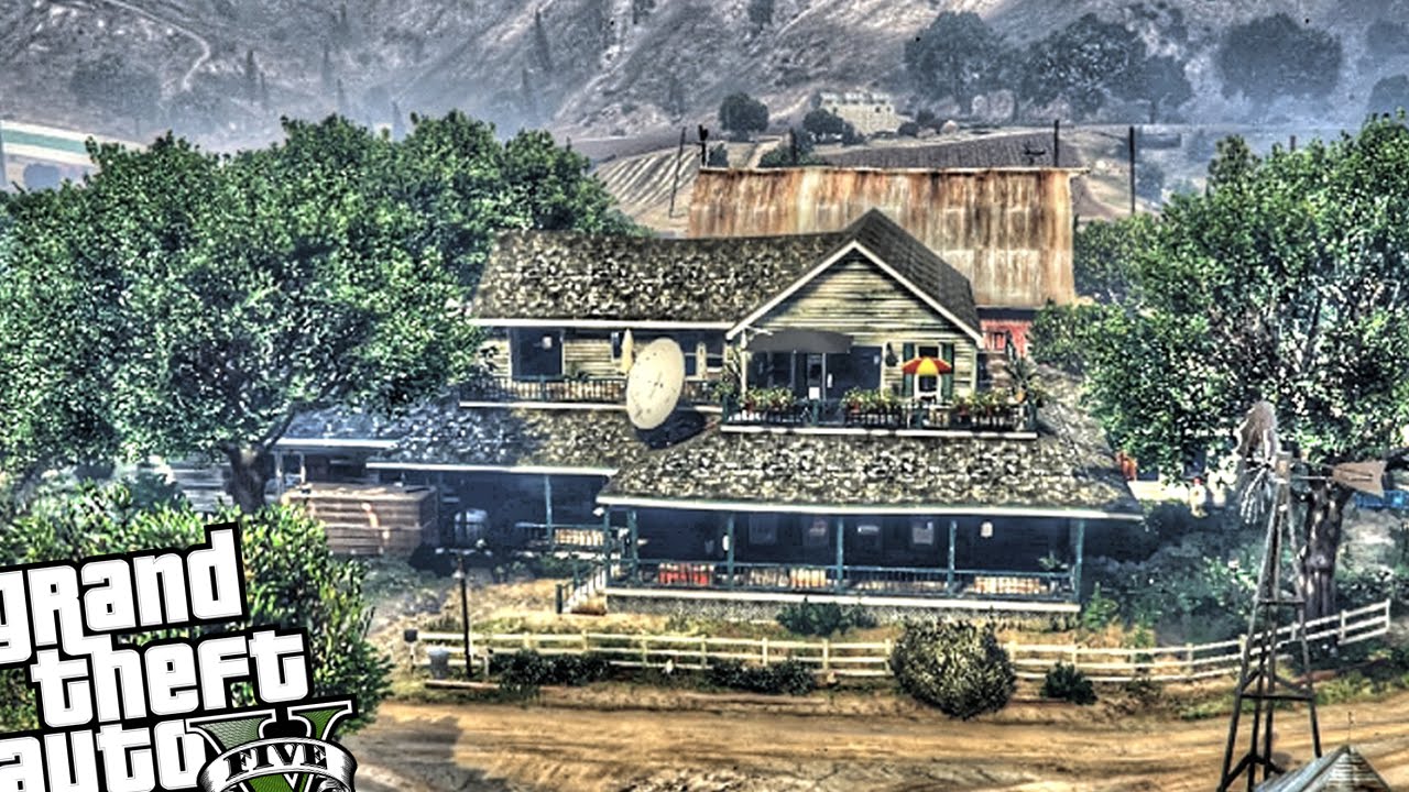 Farmhouse Overhaul - GTA 5 PC MOD - YouTube