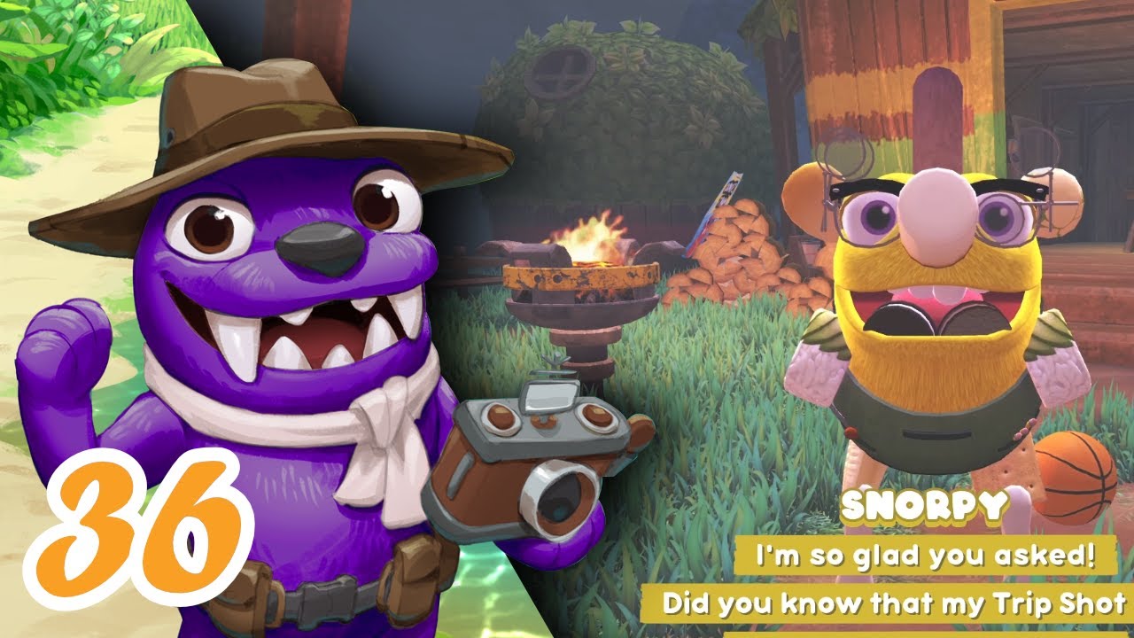 Snorpy Is LIT 🔥 But Don't Tell Chandlo 🏋️‍♀️🍔 BUGSNAX Let's Play - 36 ...