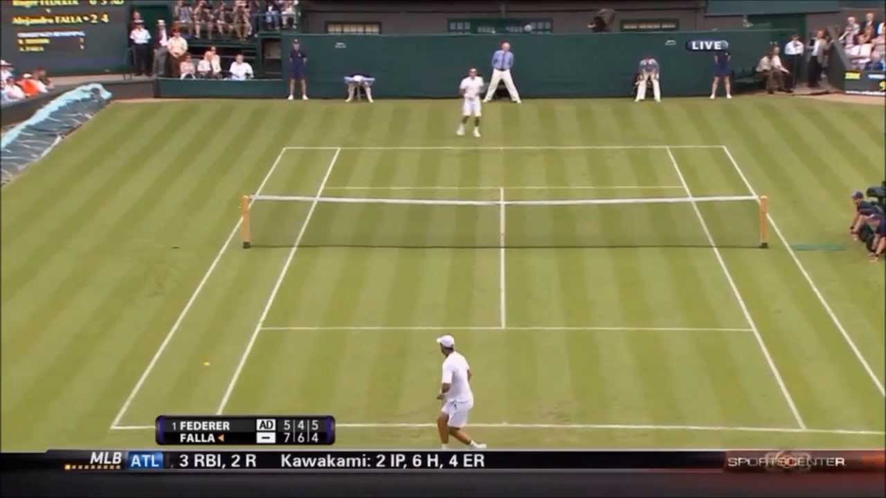 20 Roger Federer "Come On's" Back to Back - YouTube